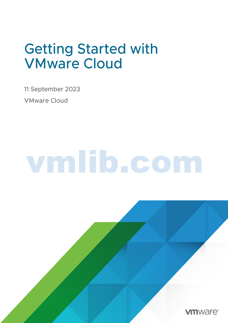 VMware Cloud入门指南 - VM技术库