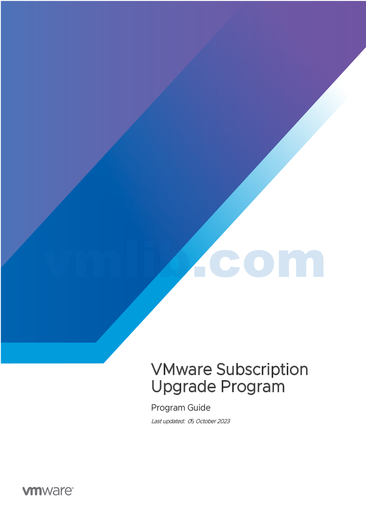VMware订阅升级计划指南 - VM技术库