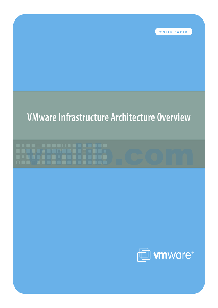 VMware基础架构体系概述 - VM技术库
