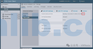 VMware ESXi是否支持设置时区？ - VM技术库