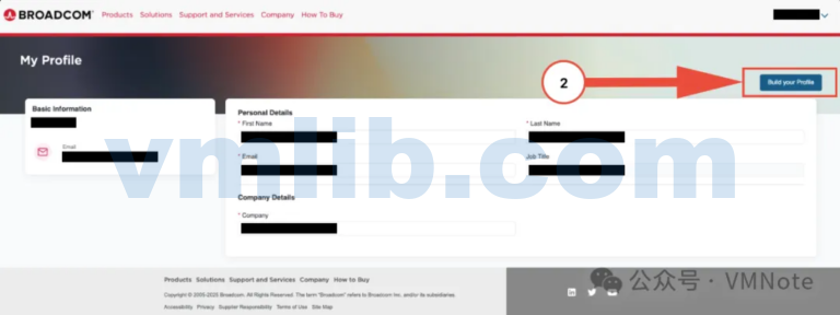 如何将Site ID绑定到Broadcom账户以便获取下载VMware商用软件的权限 - VM技术库