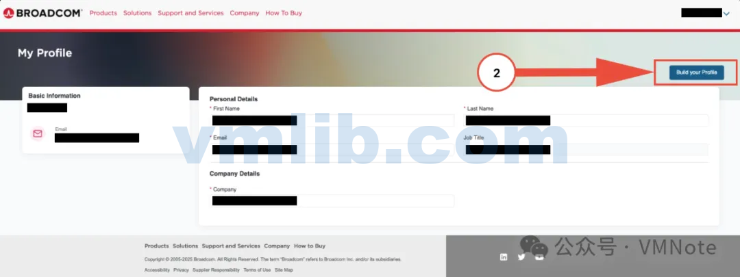 如何将Site ID绑定到Broadcom账户以便获取下载VMware商用软件的权限 - VM技术库