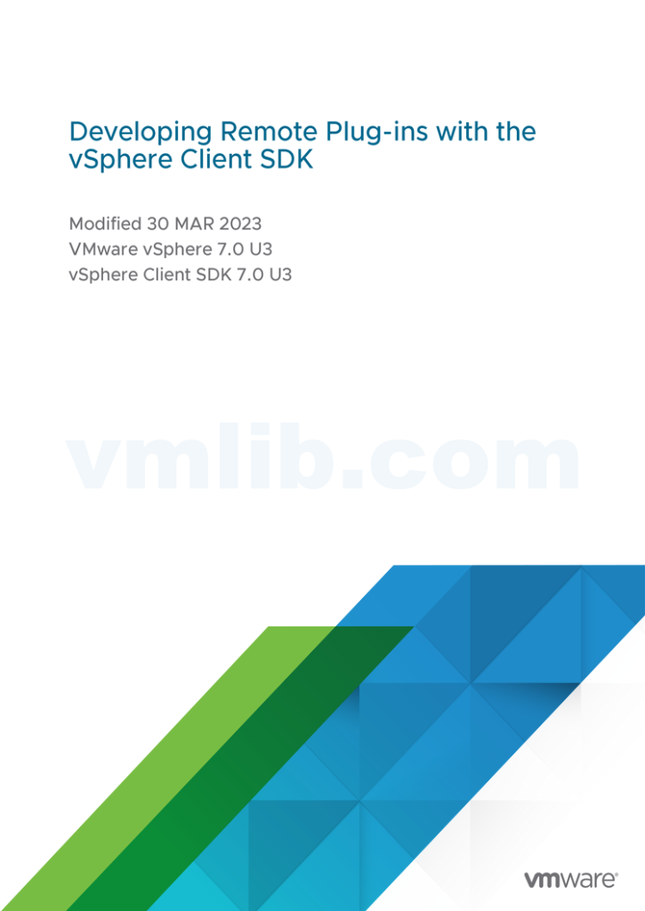 vSphere API和SDK 8.0.2.0 初探 - VM技术库
